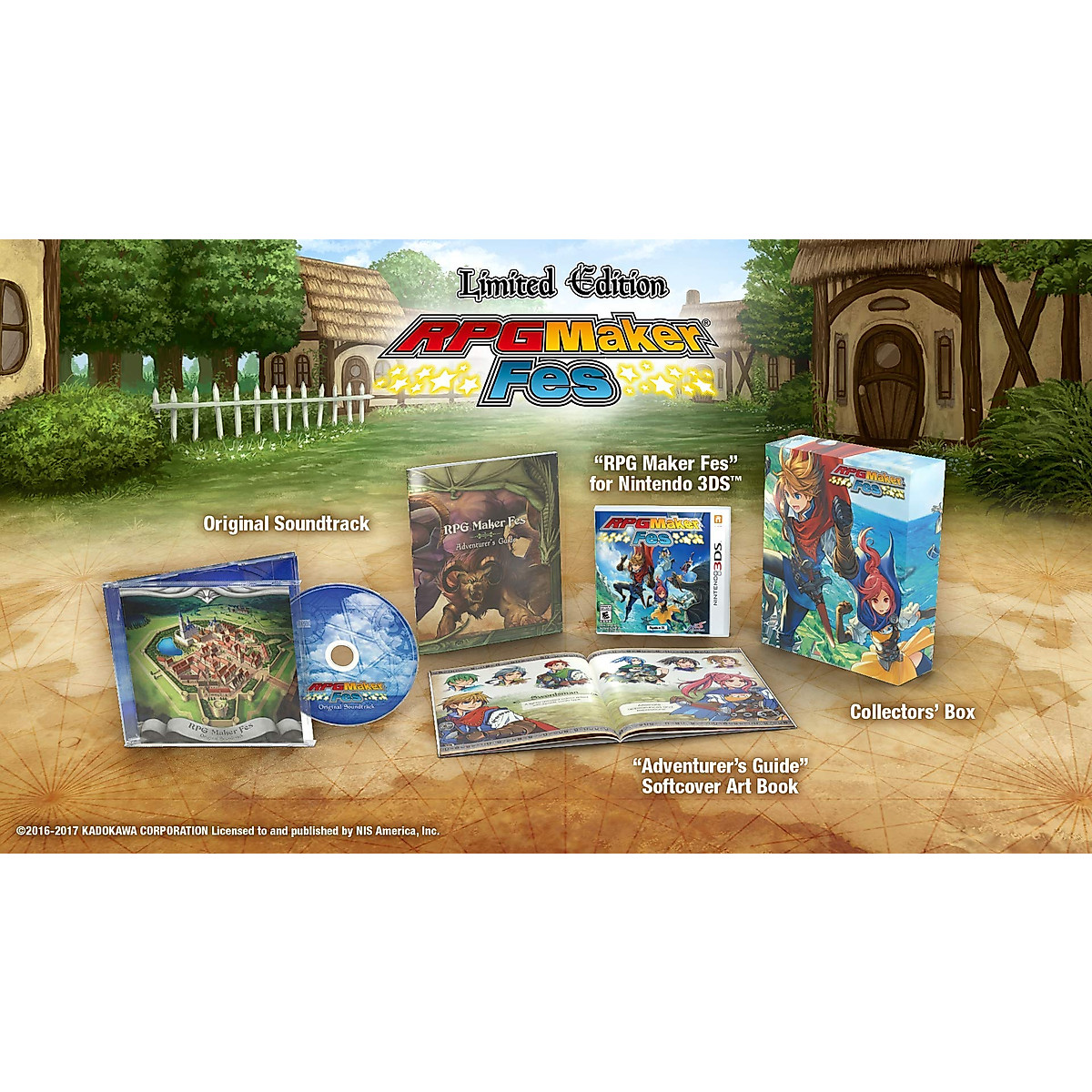 RPG Maker Fes Limited Edition - Nintendo 3DS