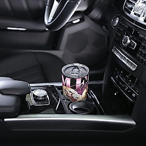 LAZHANG Megan Music Moroney Stainless Steel Insulated Car Sippy Cup With Lid Travel Mug for Cold Hot 20 oz