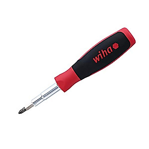 Wiha 77891 11inOne Multi-Driver with SoftFinish Handle & 40010 Magnetizer Demagnetizer