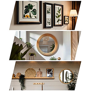 20Pcs Claw Drywall Picture Hanger: Wall Hooks for Hanging Picture Mirror Photo Poster Kit - No Damage Heavy Duty Wall Hanger for Room Office Decor Easy Tool-Free Nail-Free Holds Up to 40Lbs (20)