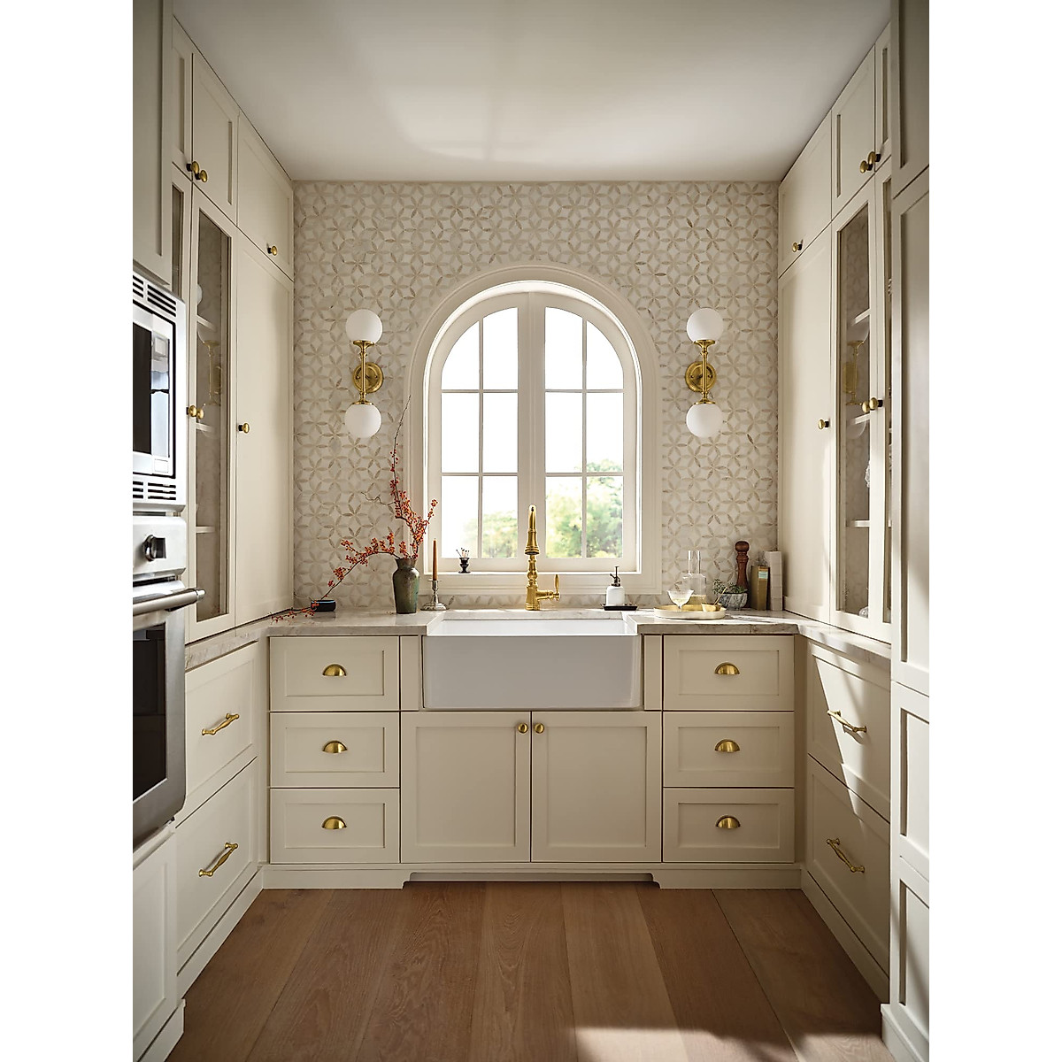 Moen FC301810 Apron-Front Fireclay Single Bowl Undermount Kitchen Sink, 30", 30 x 10 x 8.5, White