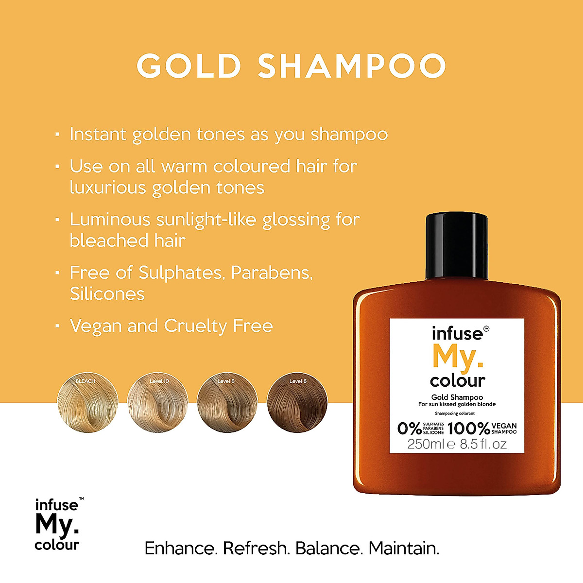 Infuse My. Colour Gold Shampoo 250ml