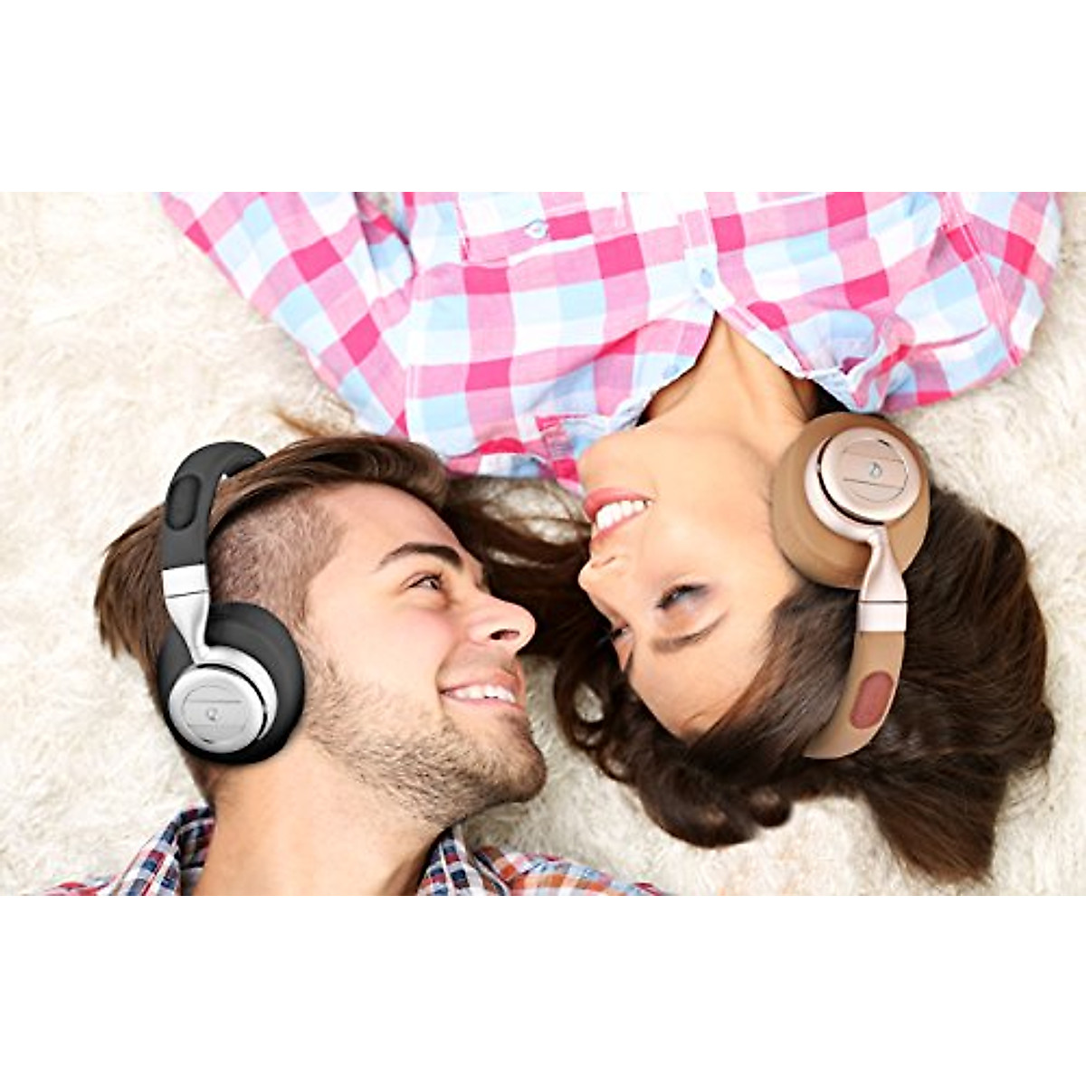 BÖHM Wireless Bluetooth Over Ear Cushioned Headphones with Active Noise Cancelling - B76