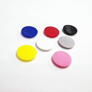 7 x 3D Analog Thumbstick Cap Rocker Joystick Cap for Sony PSP 1000 1001 Multicolors