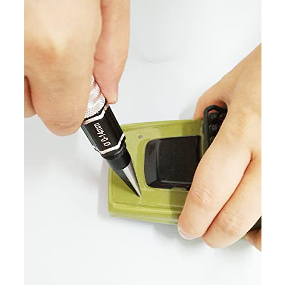 VICRAZZE RC Body Reamer Curved Scissors & Straight Scissors RC Car Body Shell Lexan Plastic Trimming Tools Set