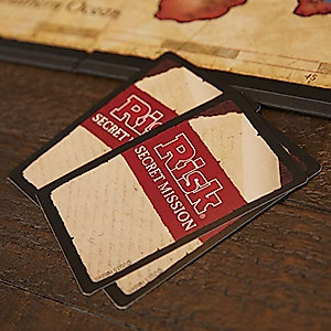 Risk Board Game, Strategy Games for 2-5 Players, Strategy Board Games for Teens, Adults, and Family, War Games, Ages 10 and Up