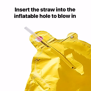 Pink Number 3 Balloons With Crown, 40 Inch Number 3 Foil Helium Balloons, 3rd Birthday Party Decorations. (Pink 3)