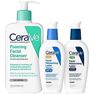 CeraVe Daily Skin Care (Foaming Bundle)