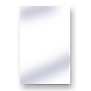 Horizon 16" x 22" Medicine Cabinet Shelf Type: 2 Adjustable Glass and 1 Fixed White Steel