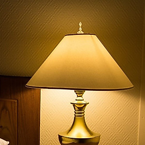 Beaupretty Gold Knobs Lamp Finial Cap Replacement 4pcs Gold Metal Knob Lamp Shade Finial Decoration Lamp Finials Lighting Accessories for Chandelier Table Floor Lamp Crystal Table Lamp