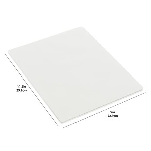Amazon Basics Clear Thermal Laminating Plastic Paper Laminator Sheets - 9 x 11.5-Inch, 100-Pack