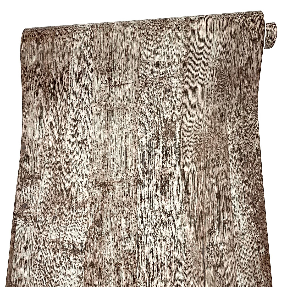 Yifely Modern Wood Grain Furnitures Covering Paper Self-Adhesive Shelf Liner Removable Dresser Drawer Sticker 17.7 Inch by 9.8 Feet