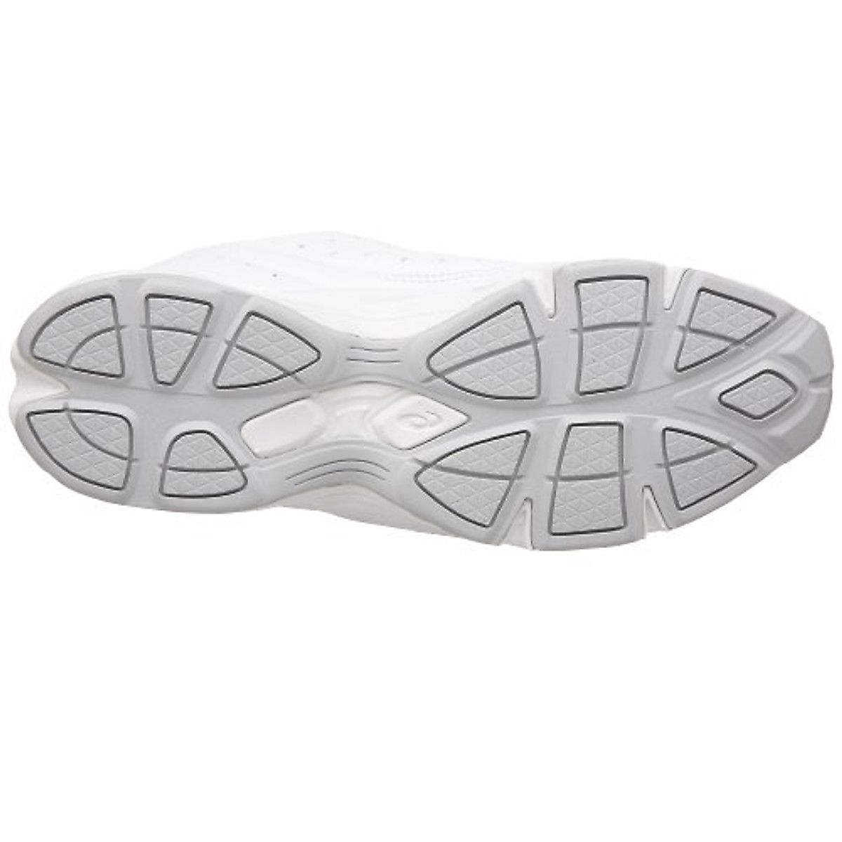 ASICS Women's Cheer 5 Cheerleading Shoe,White/Interchange/Silver,6.5 B US