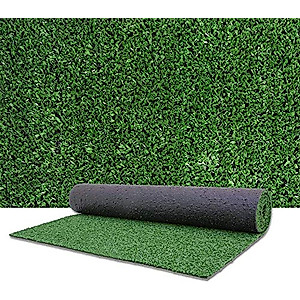 Artificial Grass Turf Lawn-4 Feet x 6 Feet, 0.4" Indoor Outdoor Rug Synthetic Grass Mat Fake Grass