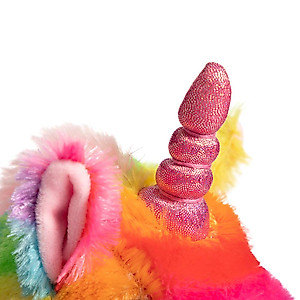 HollyHOME Plush Unicorn Stuffed Animals Rainbow Unicorn Toy Holiday Birthday Gift for Girls 16 Inch