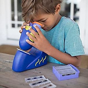 Educational Insights Geosafari Jr. Talking Microscope, Asian - Featuring Bindi Irwin, Microscope for Kids