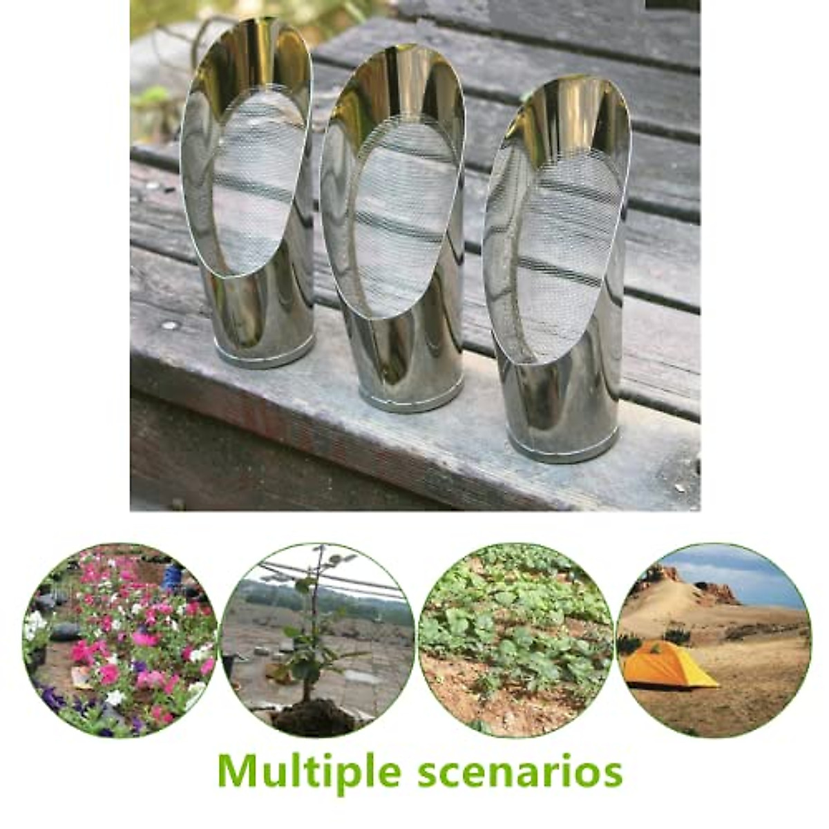 CHALKSEA Garden Sieve, Garden Riddle, Perfect Gardening Tool for Sifting Soil, Stones, Potting Sieve and Compost
