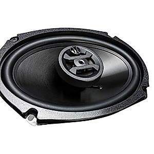 Hifonics Zeus ZS-693, 800 Watt 6 x 9 Inch 3 Way Car Audio Coaxial Speakers, 2 Pairs, Black