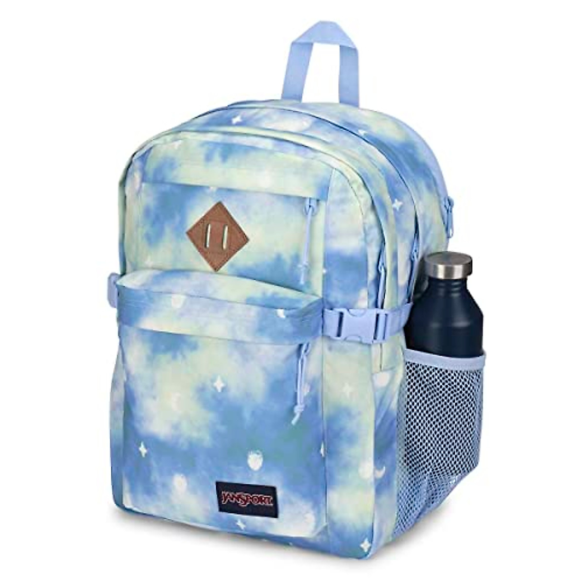 JanSport Main Campus Backpack - Travel, or Work Bookbag w 15-Inch Laptop Sleeve and Dual Water Bottle Pockets, Moonscape