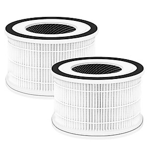 2-Pack True Replacement Filter Compatible with Afloia Fillo/Halo/Mooka Allo, 3-in-1 High Efficiency True Filter for Fillo filter, for Moo ka Allo Filter