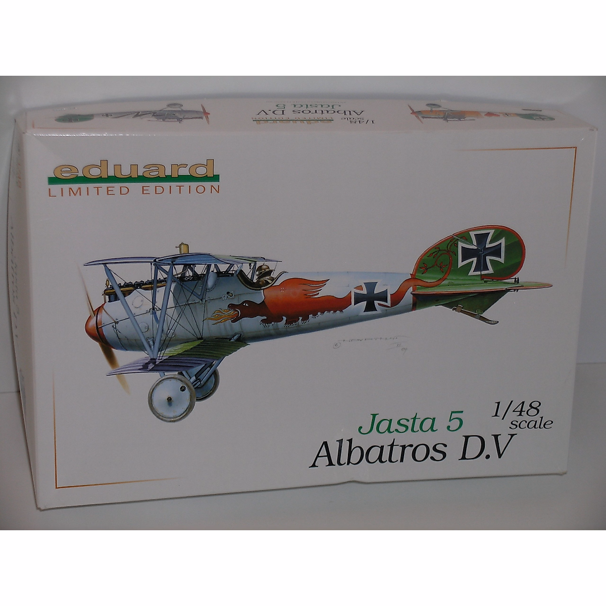 Eduard Limited Edition "German WW I Albatros D.V Jasta 5" Plastic Model Kit