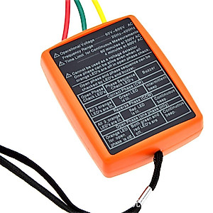 Bestdo SM 852B 3 Phase Sequence Rotation Tester LED Indicator Detector Checker Meter