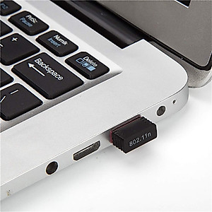 XVZ USB WiFi Adapter, 150mbps Dual Band 2.4G Wireless Adapter, Mini Wireless Network Card WiFi Dongle for Laptop/Desktop/PC, Support Windows10/8/8.1/7/Vista/XP/2000, Mac OS X 10.6-10.14,Linux