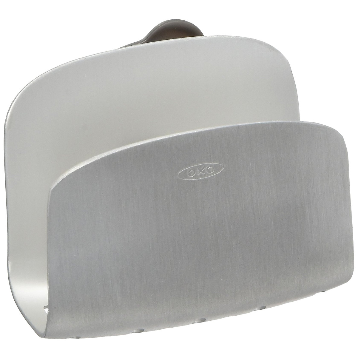 OXO Rust-Proof Aluminum Suction Sponge Holder,Silver,3-inch