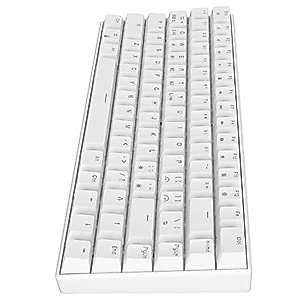 Gaming Keyboard, Wired Type C Mechanical Keyboard 82 Keys Ergonomic Design for Desktop Computer for