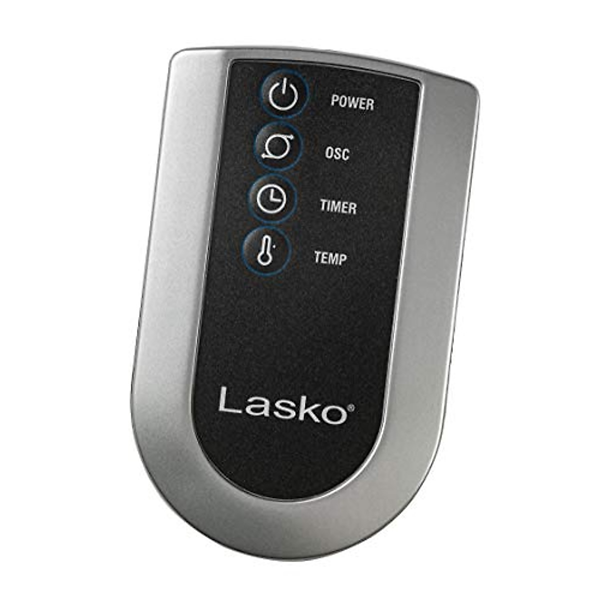 Lasko Oscillating Pedestal Fan, Thermostat, Adjustable Height, Remote Control, Timer, 4 Speeds, for Bedroom, Living Room, Office & Dorm, 16", Black, S16612