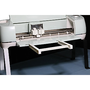 Extension Tray Compatible with Cricut Explore Air3 2 1,Extender Tray Compatible with Cricut Mat,Cutting Mat Extender Support for Explore Air Series (Not Compatible with Maker3 and Maker) (White)