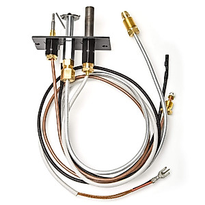 Stanbroil Natural Gas Pilot Assembly Replacement Part for HHT, Majestic, Monessen, Temco, and Vermont Castings Fireplaces and Stoves