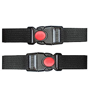 Vukgahao French Door Fridge Lock Multifunctional Baby Cabinet Lock for Refrigerators Cabinets RV Cable Tie Best Gifts for Child Safety Products Black 2 Pack