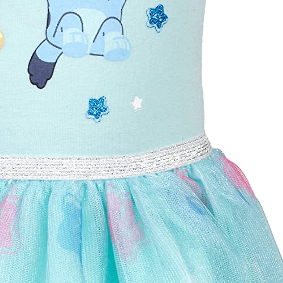 Bluey Bingo Toddler Girls Dress 4T Blue