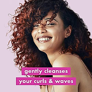 Love Beauty and Planet Shampoo Milk Moisture and Bounce for Waves and Curls Rice Oil and Angelica Essence 100 percent Biodegradable Shampoo 13.5 oz