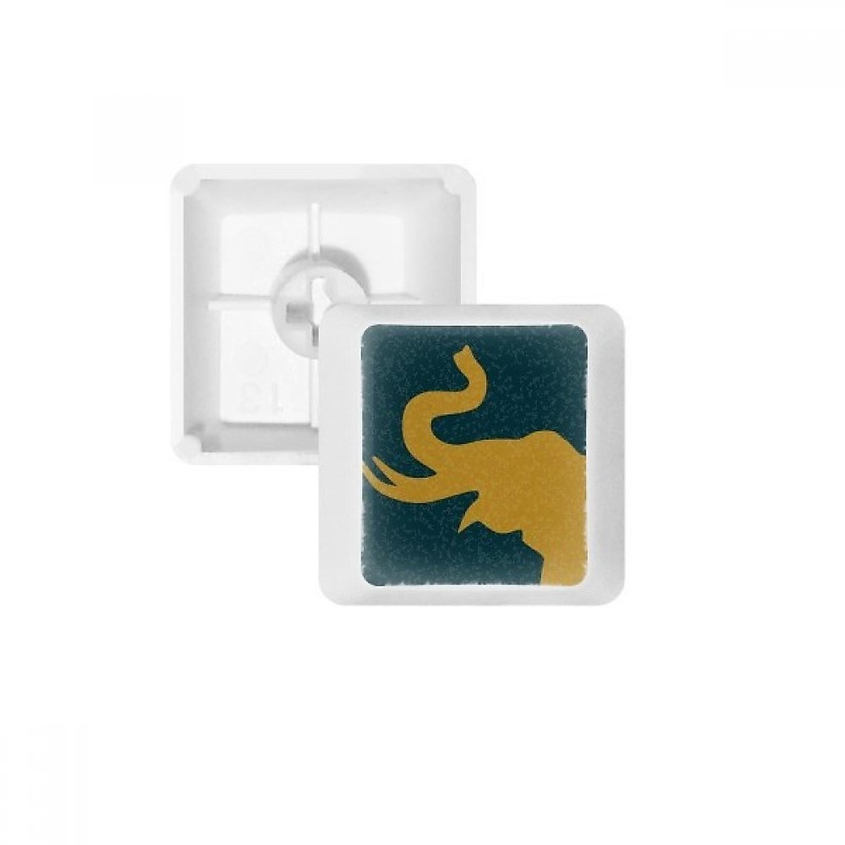 DIYthinker Thailand Up The Nose Elephant Keycap Mechanical Keyboard PBT Gaming Upgrade Kit