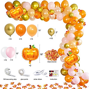 Little Pumpkin 1st Birthday Decorations, Pumpkin First Birthday Decorations Supplies for Autumn Fall 1st Birthday Party, Halloween Thanksgiving 1st Birthday, Our Little Pumpkin is Turning One