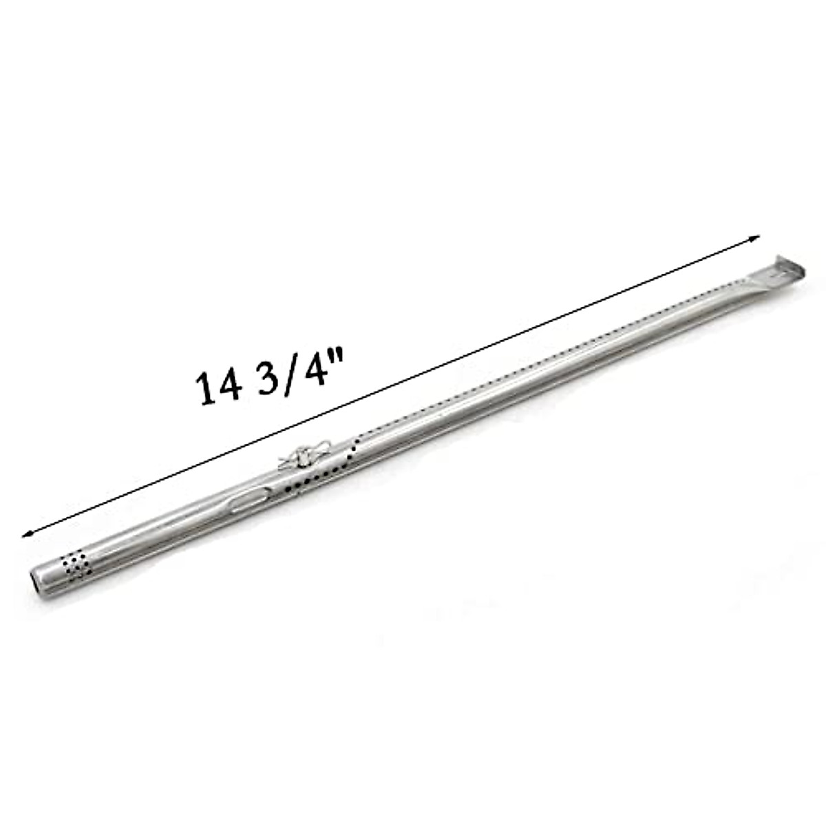 Shengyongh SS46346015 (4-Pack) Stainless Steel Burner and Heat Plate Replacement Part for Charbroil 463446015, 463447018, Charbroil Convectional 463446017 Gas Grill Models