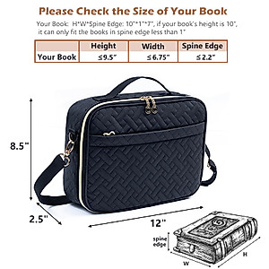 Bible Cover for Women - Stylish Large Bible Covers - Bible Case with Durable Handle - Bible Bag Journal Case - Bible Carrying Case for Women - Perfect Gift for Girls Kids Men Boys