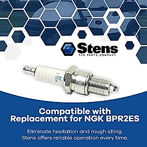 Stens NGK (7133) BPR6ES-11 Standard Spark Plug, Pack of 1, One Size