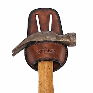 Tourbon Leather Snuff Dip Can Holder Chew Tobacco Cigarette Case Pouch Hammer Tool Holster for Belt