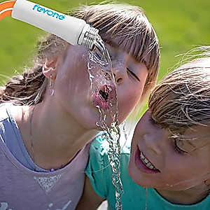 Fevone Garden Hose 25ft Heavy Duty Water Hose 5/8 Garden Hose 25 feet Flexible Garden Hose, Lawn & Garden Watering Equipment, 3/4 Solid Fittings, Drinking Water Safe