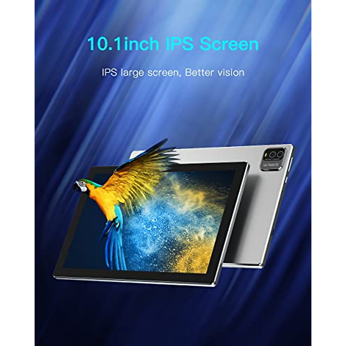 Tablet Android 10 inch Tablet PC 2GB+32GB 6000mAh Battery Quad Core HD Touch Screen Tablets Computer, WiFi BT Google Play.