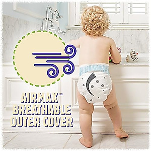 Cuties | Skin Smart, Absorbent & Hypoallergenic Diapers with Flexible & Secure Tabs | Size Newborn | 108 Count