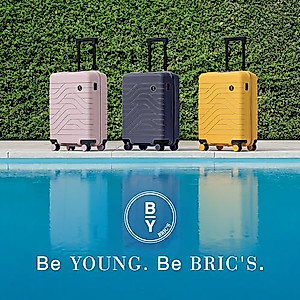 Bric's 28" Expandable Spinner Suitcase - Travel Luggage with TSA-Approved Lock and Hard Shell Exterior - B|Y Ulisse - Mango