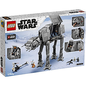 LEGO Star Wars AT-AT Walker 75288 Building Toy, 40th Anniversary Collectible Figure Set, Room Décor, Gift Idea for Kids, Boys & Girls with 6 Minifigures