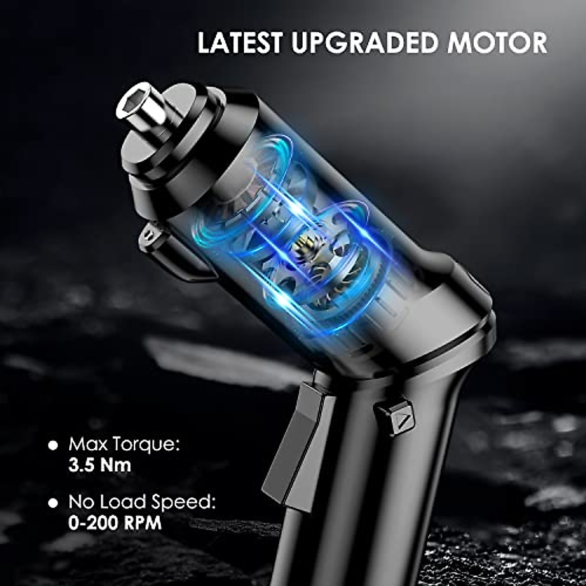 ANBEISTEE Electric Screwdriver Set, Rechargeable Cordless Screwdriver Kit with 106 pcs Bit Set, Pivoting Handle, LED Light, Carrying Case, Suitable for home DIY, Repair Tool Kit