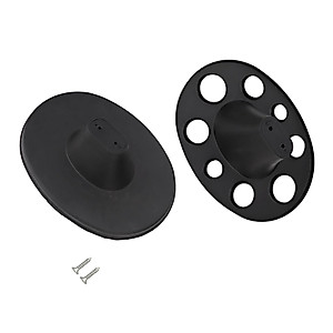 Hair Tool Organizer, Hair Brush Holder Organizer Hairbrush Holder Organizer Plastic Round Hair Brush Comb Holder Display Rack Hair Brush Organizer for Salons and Home Use (plastic)