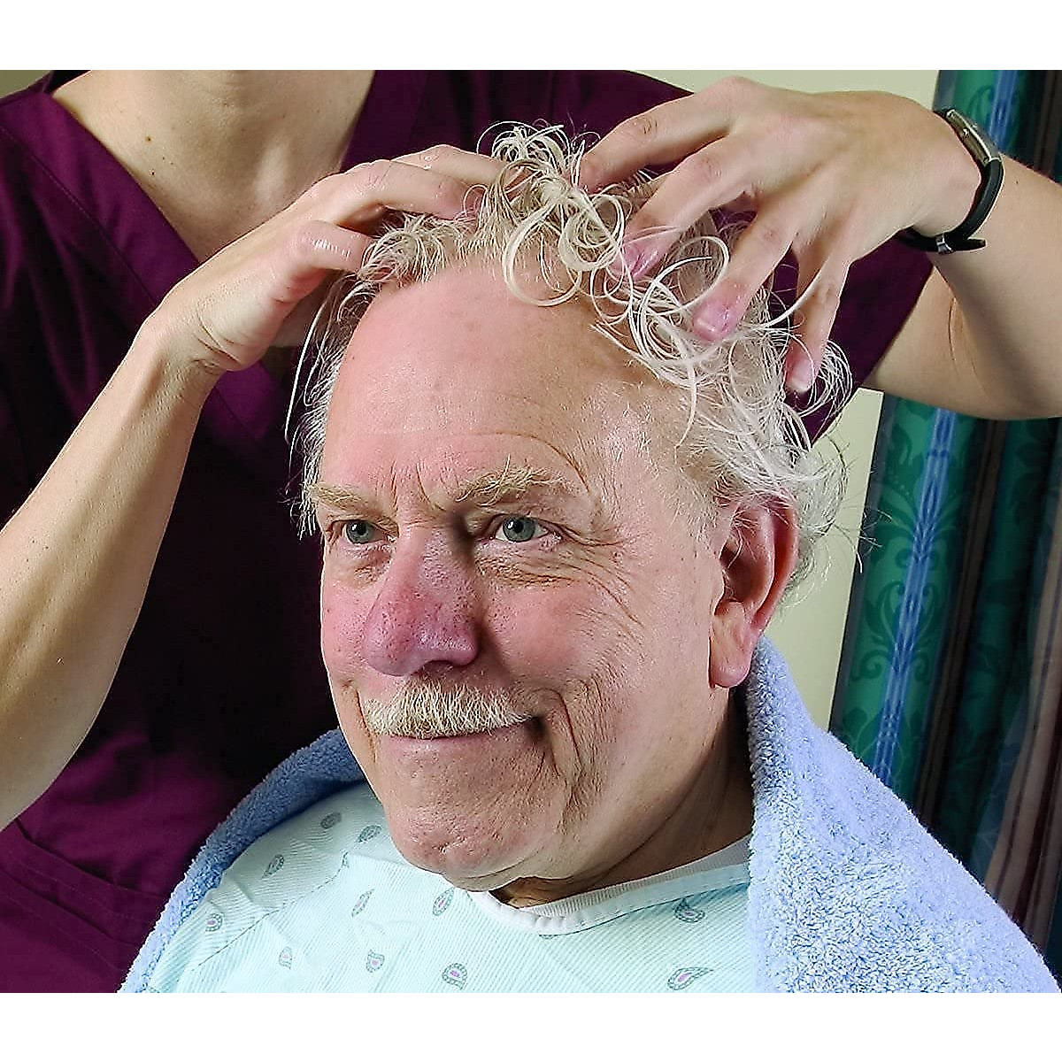 No-Rinse Shampoo and Conditioner Bundle - 8 fl oz per Bottle - Leaves Hair Fresh, Clean and Odor-Free