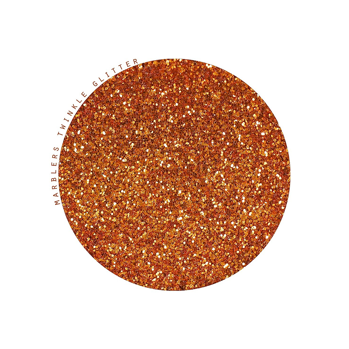 MARBLERS Twinkle Glitter [Copper] 1.5oz (42g) | Fine | Non-Toxic, Vegan, Cruelty-Free | Face, Body, Eyeshadow, Hair, Festival, Party Makeup | Nail Art, Polish | Resin, Tumbler, Slime, Craft